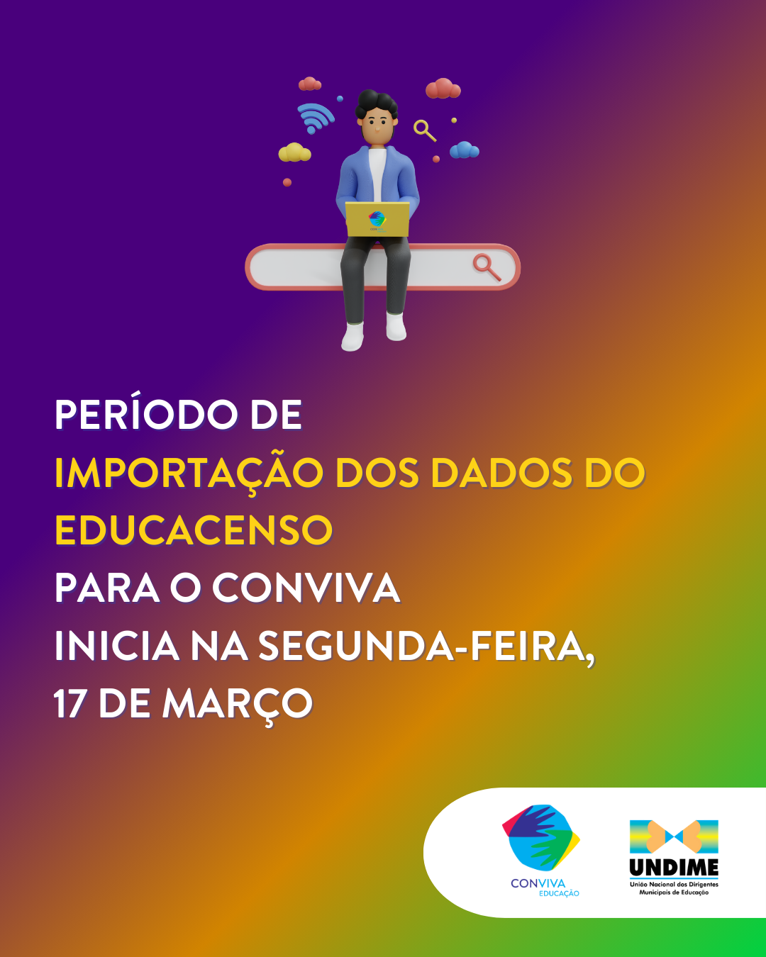 Período de importação dos dados do Educacenso para o Conviva inicia na ...
